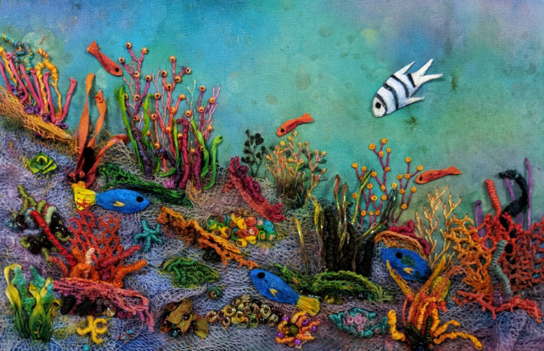 Coral Habitat | Sew Unique Art